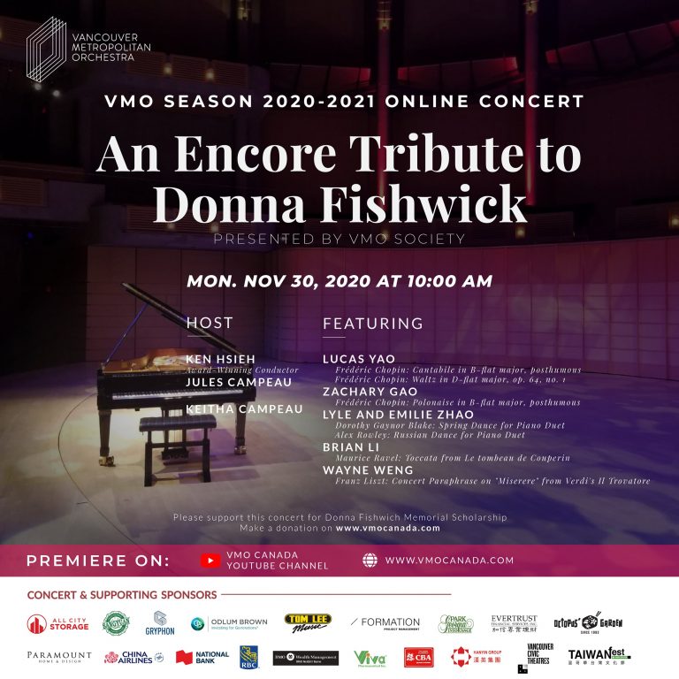 Vancouver Metropolitan Orchestra | VMO Canada