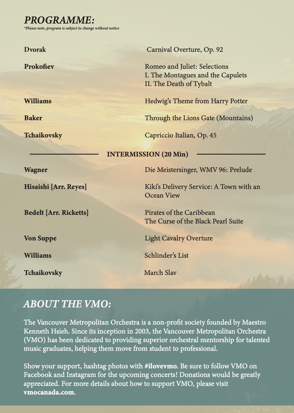 Free Outdoor Concert at the Jack Poole Plaza - VMO Canada